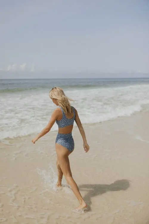 Geode Swimwear Pacific High-waisted Bikini Bottoms