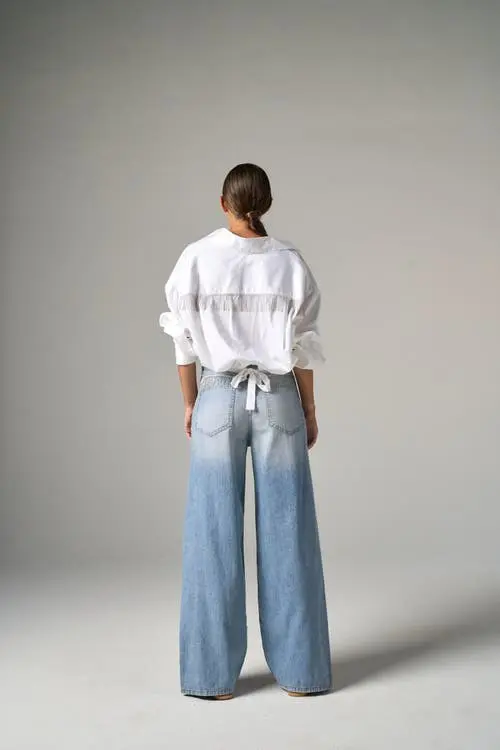 JBQ Palmer Wide-leg Jeans
