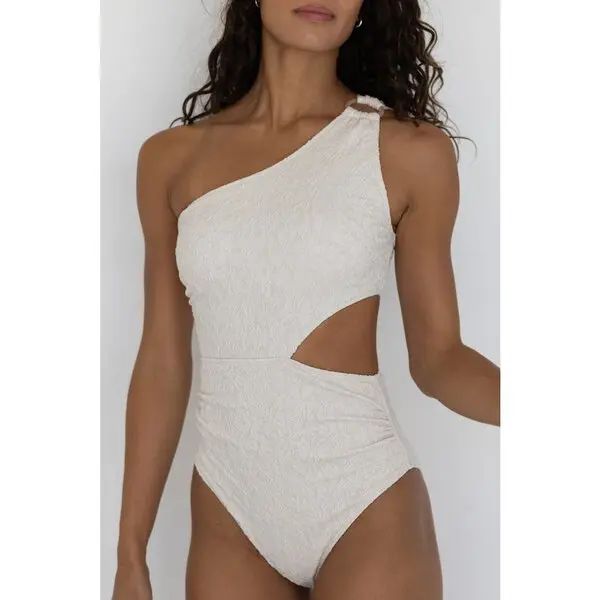 Geode Swimwear Rio Tankini Top - Ivory