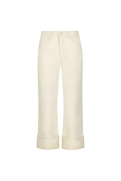 THE NOLI SHOP Ren Cropped Cuff Jeans