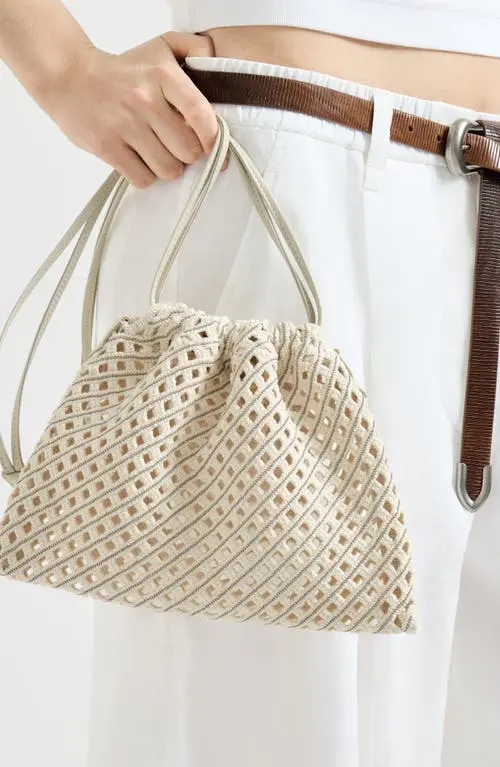 Brunello Cucinelli Net Bc Duo Pouch Bag