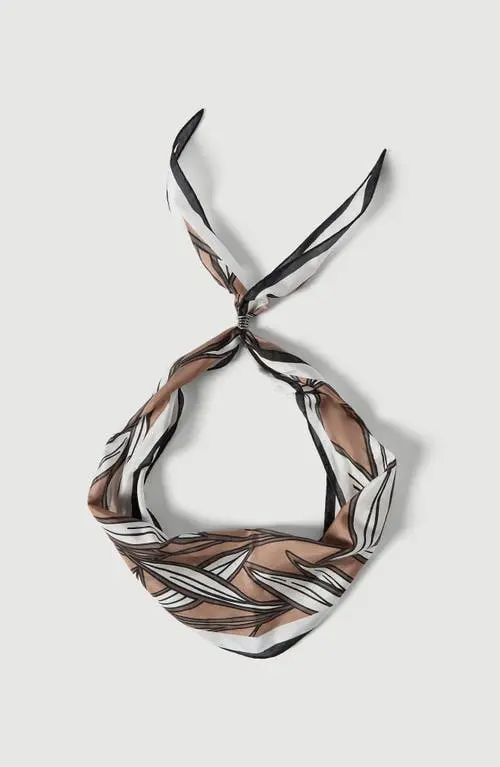 Brunello Cucinelli Printed Silk Foulard