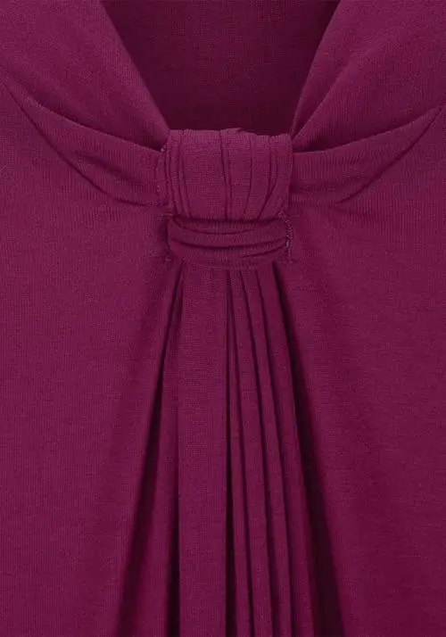LASCANA Sleeveless Knotted Neckline Dress