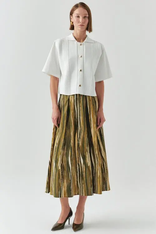 EXQUISE Short Sleeve Poplin Shirt