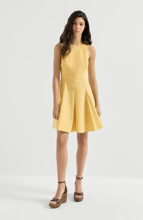 Brunello Cucinelli Poplin Mini Dress