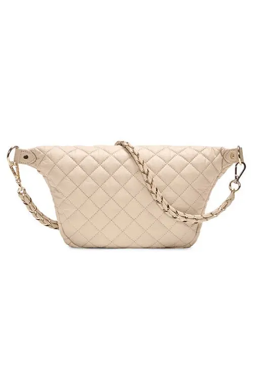 Mz Wallace Small Crosby Quilted Nylon Convertible Sling Bag