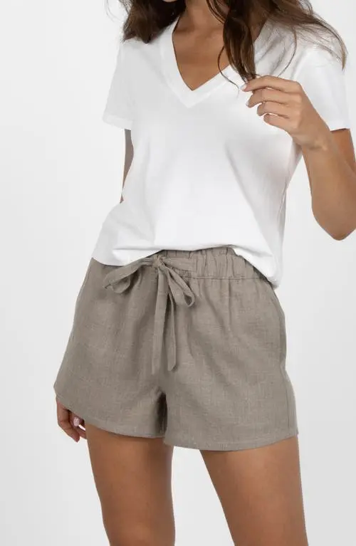 LEISURE LAB Cabana Short - Cappuccino