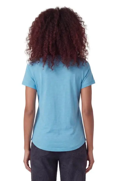 LORDS OF HARLECH Cap Sleeve Fine Gauge Knit Top - Teal