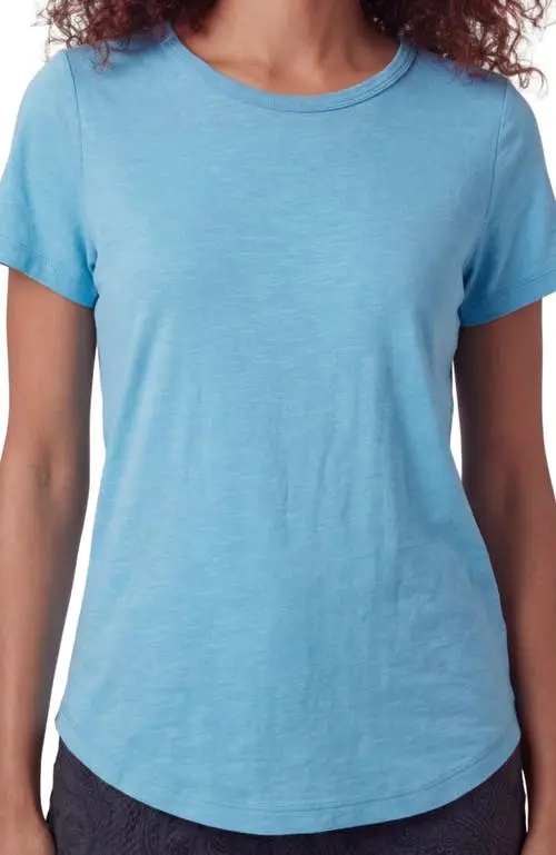 LORDS OF HARLECH Cap Sleeve Fine Gauge Knit Top - Teal