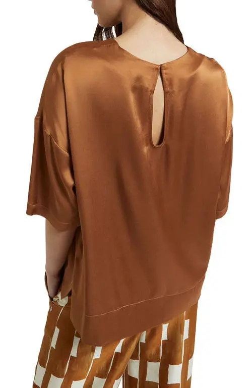 OTTOD'AME 3/4 Sleeve Viscose T-shirt