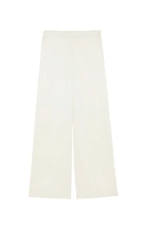 OTTOD'AME Palazzo Trousers - Ecru