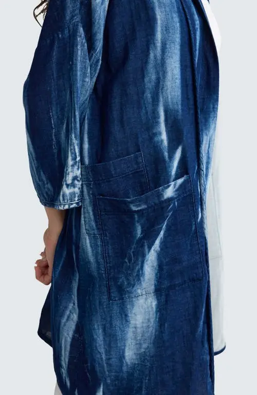 LUUKAA Monroe Batik-effect Long Jacket