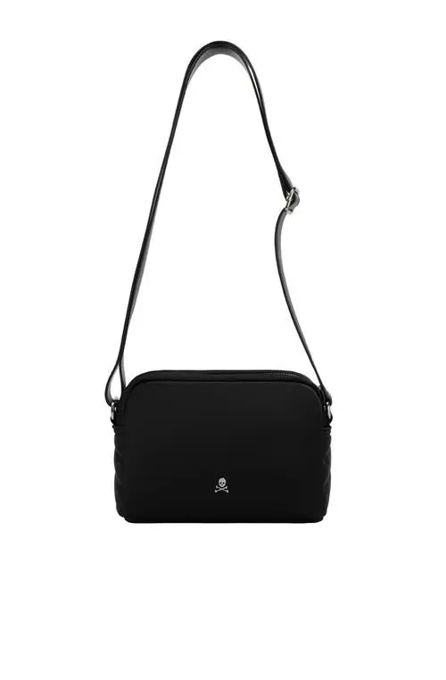 SCALPERS Padded Crossbody Mini Bag - Black