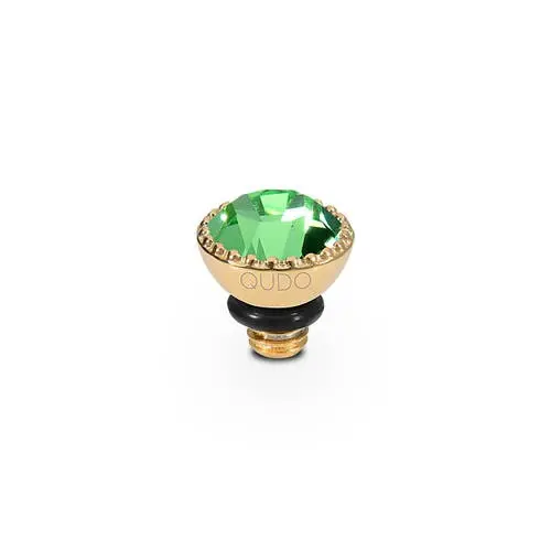 QUDO Ghiare Top With Spherical Detailing - Peridot
