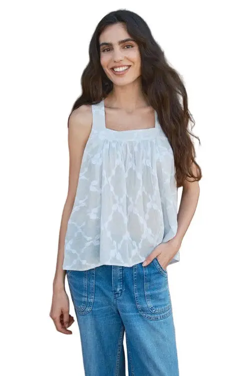Ace & Jig Quincy Square Neck Tank - Sonnet
