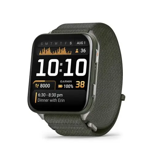 GARMIN Venu X1 Gps Smartwatch 51mm With Amoled Display And Sapphire Lens - Moss/titanium