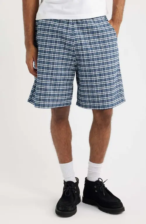 Carhartt Work In Progress Kander Plaid Cotton Shorts - Kander Check