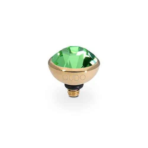 QUDO Bottone Top With Accent - Peridot