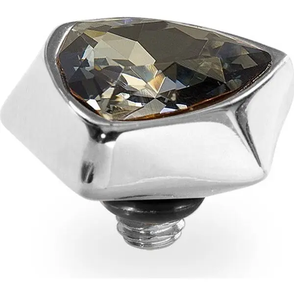 QUDO Triangolo Top - Silver/crystal Silvernight