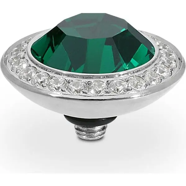 QUDO Tondo Deluxe Top 0.51"silver - Emerald
