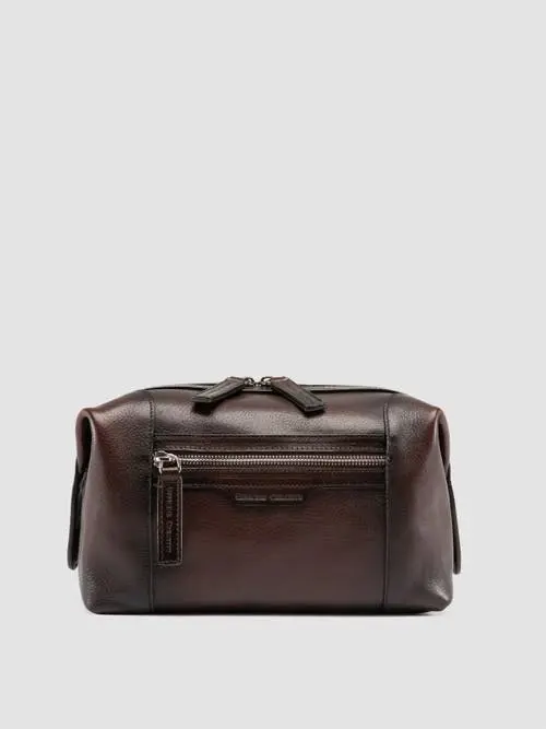 Officine Creative Jules Beauty Bag - Brown