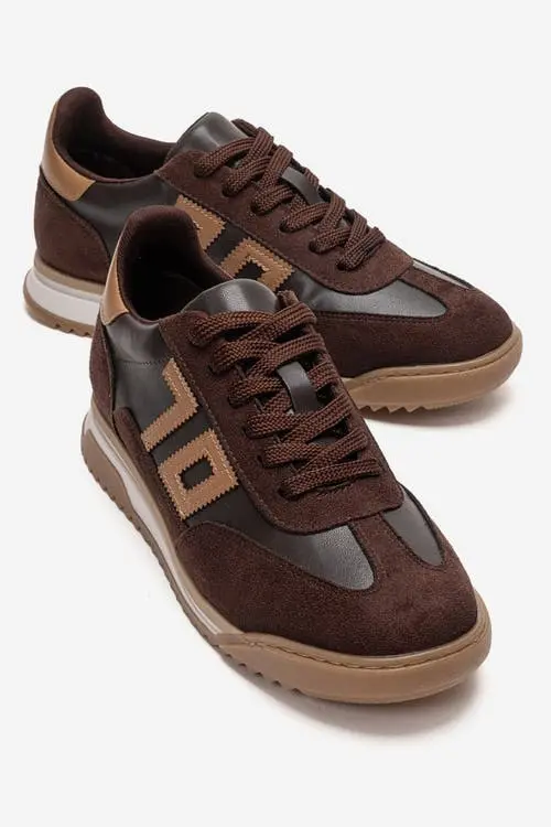 PROLOGUE SHOES Arvon Sneaker - Brown