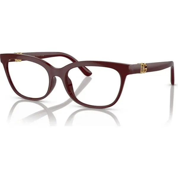 Dolce & Gabbana 54mm Butterfly Optical Glasses - Red