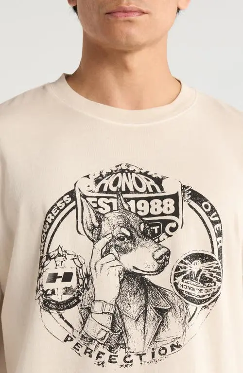 HONOR THE GIFT Progress Over Perfection Cotton Graphic T-shirt