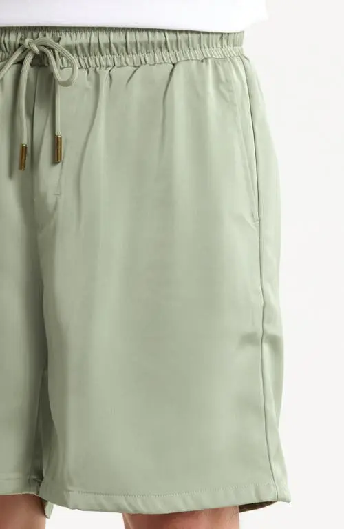 HONOR THE GIFT Satin Drawcord Shorts