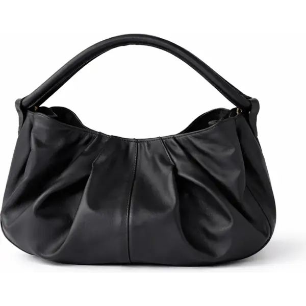 ROSZUAR Liora Sculptural Renaissance Handbag - Black