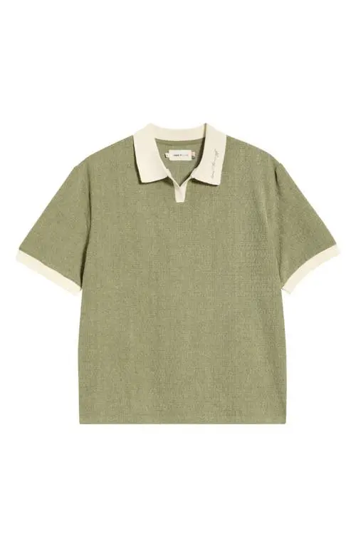 HONOR THE GIFT Pique Johnny Collar Polo