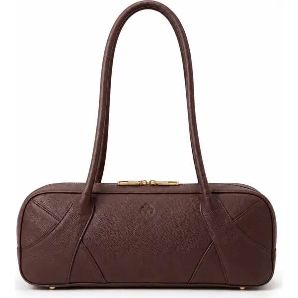 ROSZUAR Almaira Sculptural Harmony Handbag - Chocolate