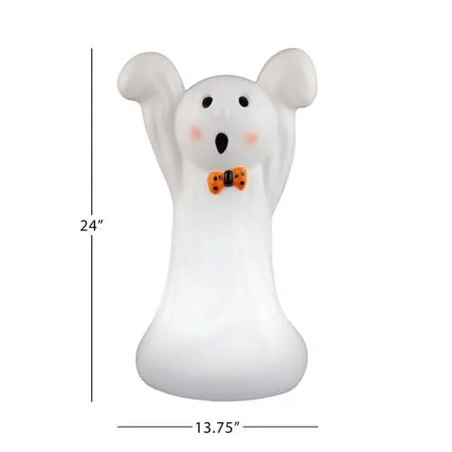 MR. HALLOWEEN 24 In. Outdoor Ghost Lit Blow Mold
