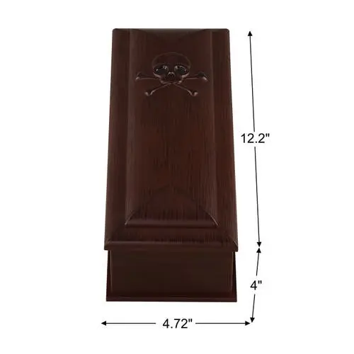 MR. HALLOWEEN 12 In. Animated Skeleton Coffin