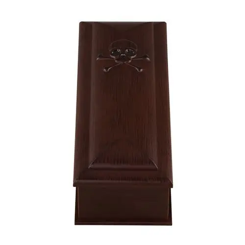 MR. HALLOWEEN 12 In. Animated Skeleton Coffin
