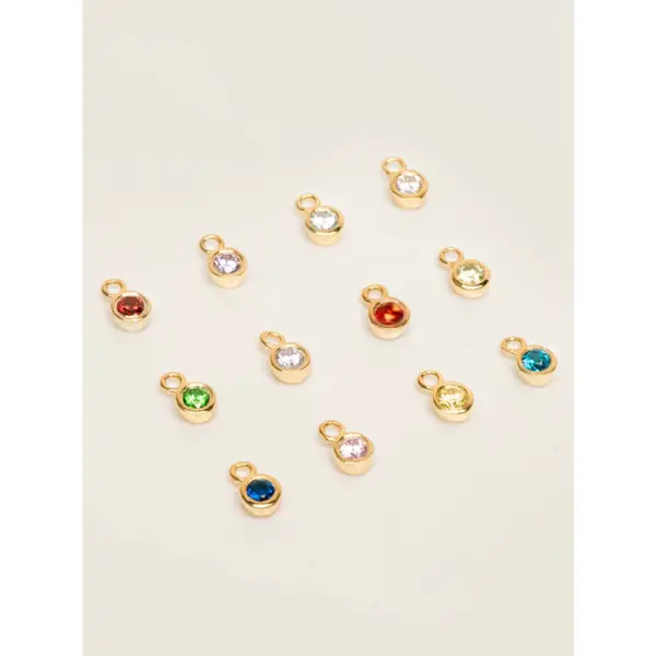 ABLE Birthstones Charm - Red