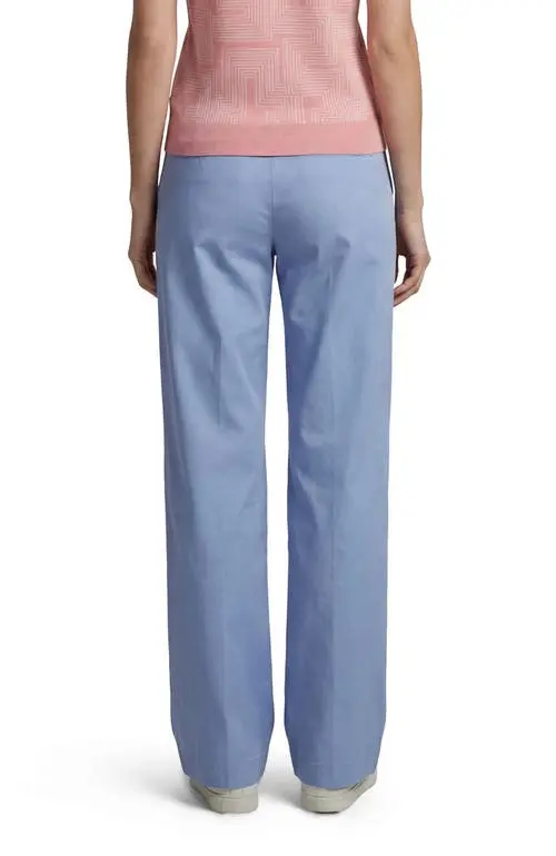 LORDS OF HARLECH Wide-leg Wool Trousers