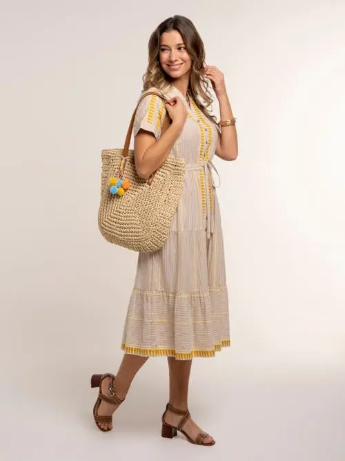 BRAKEBURN Palmira Midi Dress