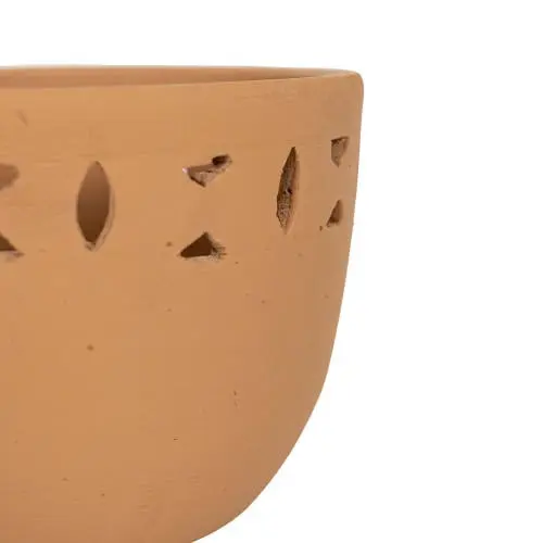 FORESIDE HOME AND GARDEN Southwest Cutout Planter Terracotta