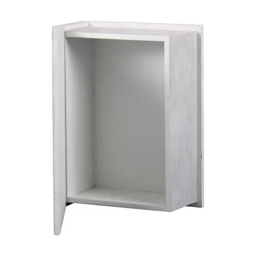 FORESIDE HOME AND GARDEN Faux Book 8x6" Lidded Decorative Wood Storage Box