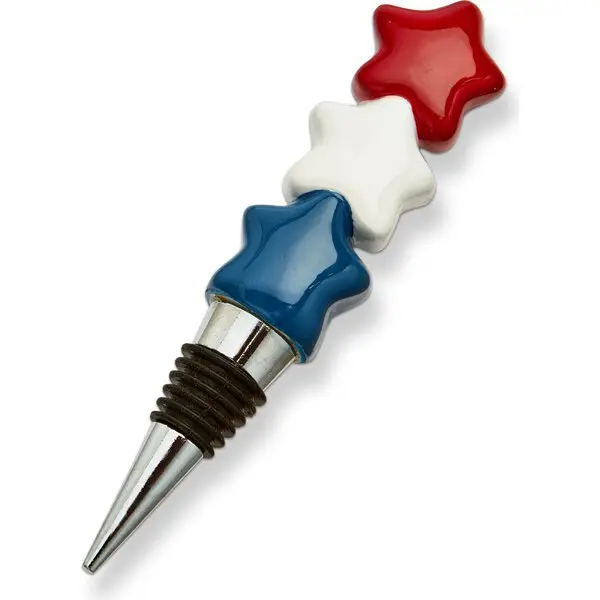 TAG Star Bottle Stopper Multi Earthenware Summer
