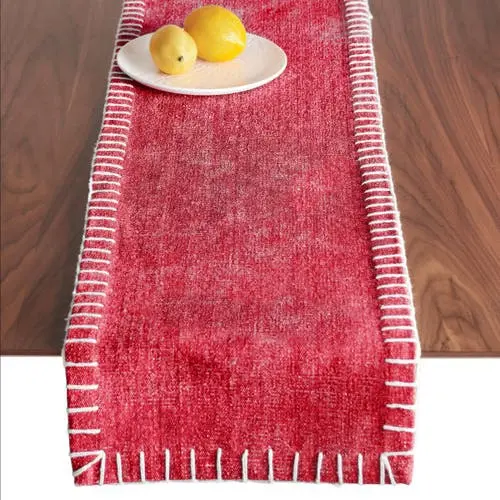 Carol & Frank Carter Tomato Dining Table Runner