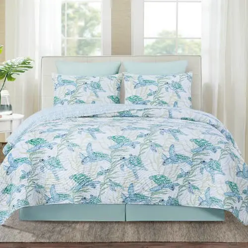 C&F HOME Cape Canaveral Bedding Quilt Collection