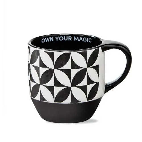 TAG Own Your Magic Mug Earthenware Everyday - Black