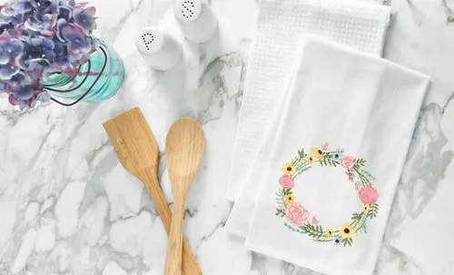 C&F HOME Spring Bloom Wreath Towel