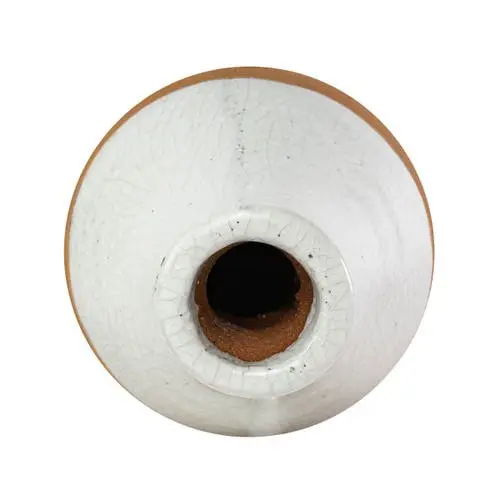FORESIDE HOME AND GARDEN Terracotta Dipped Terracotta Bud Vase