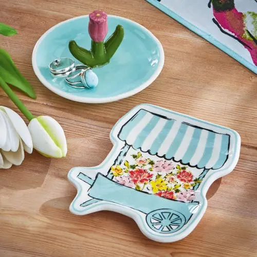 TAG Tulip Ring Dish Multi Earthenware Spring