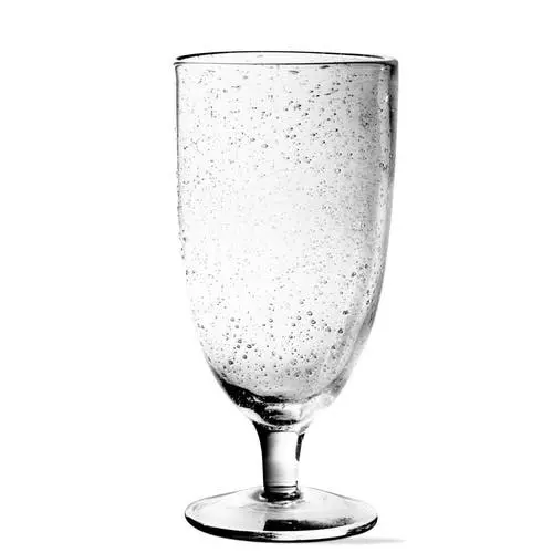 TAG Bubble Glass Iced Tea Goblet Set Of Two 22 Oz