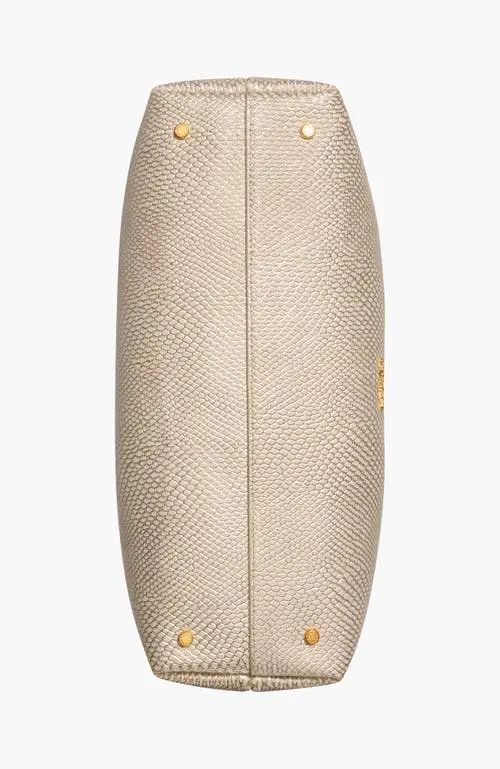 Donna Karan New York Cambric Snake Embossed Leather Tote