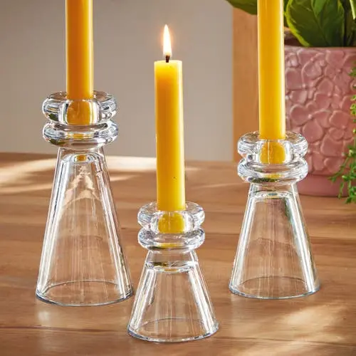 TAG Orb Taper Holder Sm Glass Everyday,spring